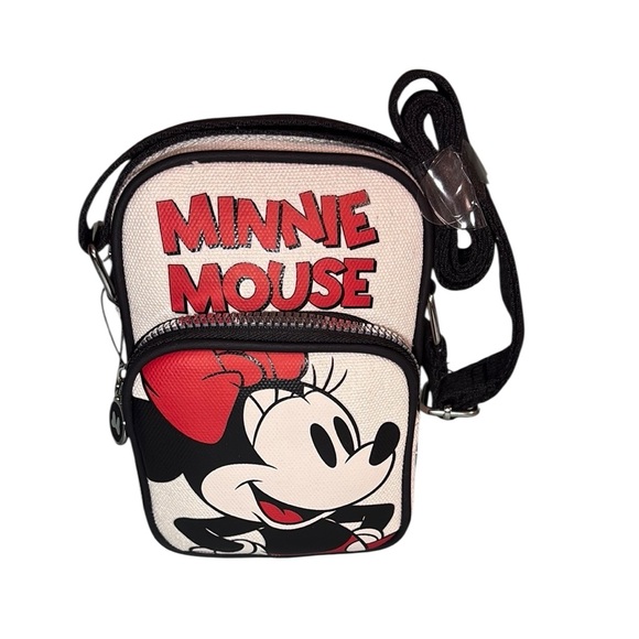 Primark | Bags | Disney Minnie Mouse Canvas Crossbody Bag Primark Red ...